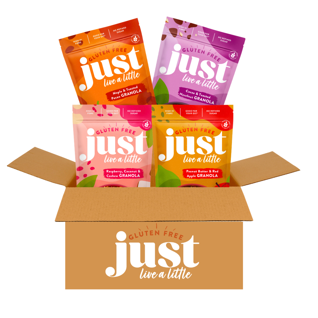 Mixed Flavour Box | Gluten-Free Granola – Just Live A Little
